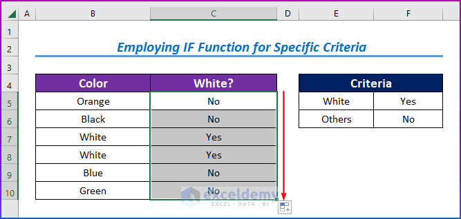 How to Use IF Statement with Yes or No in Excel (3 Examples)