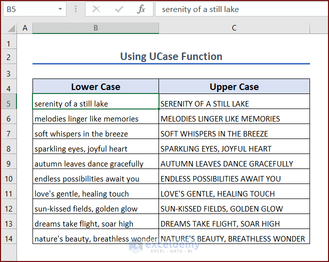 How To Use VBA In Excel To Capitalize All Letters 4 Examples how-to-use-vba-in-excel-to-capitalize-all-letters-4-examples