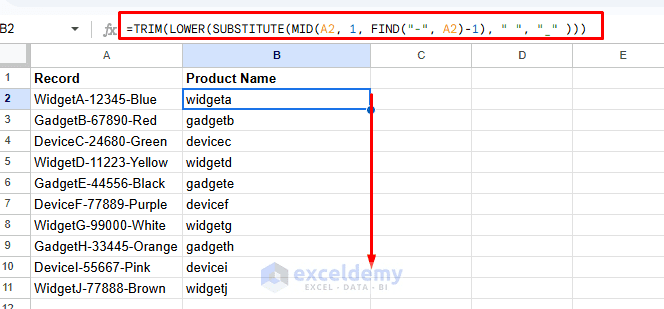 How to Extract Text from a Cell in Google Sheets (6 Ways)
