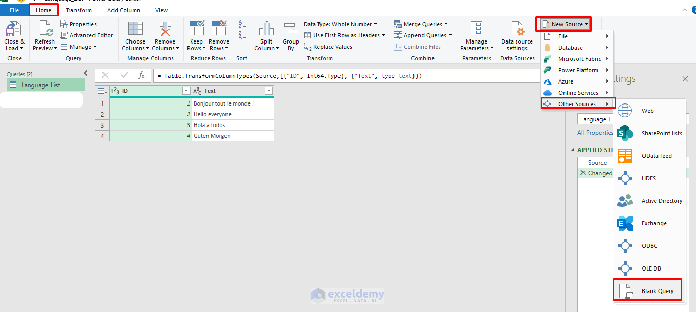 How To Detect Language Automatically In Excel Cells (via Power Query Or 