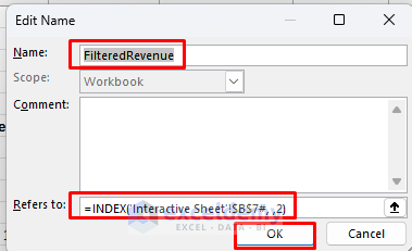 How to Make Interactive Excel Files Without Any VBA - ExcelDemy