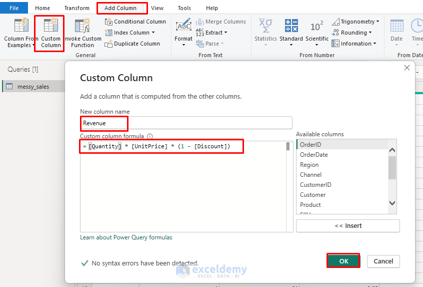 Turn Messy Data Into Insights: Data Cleaning in Power BI Step-by-Step - ExcelDemy