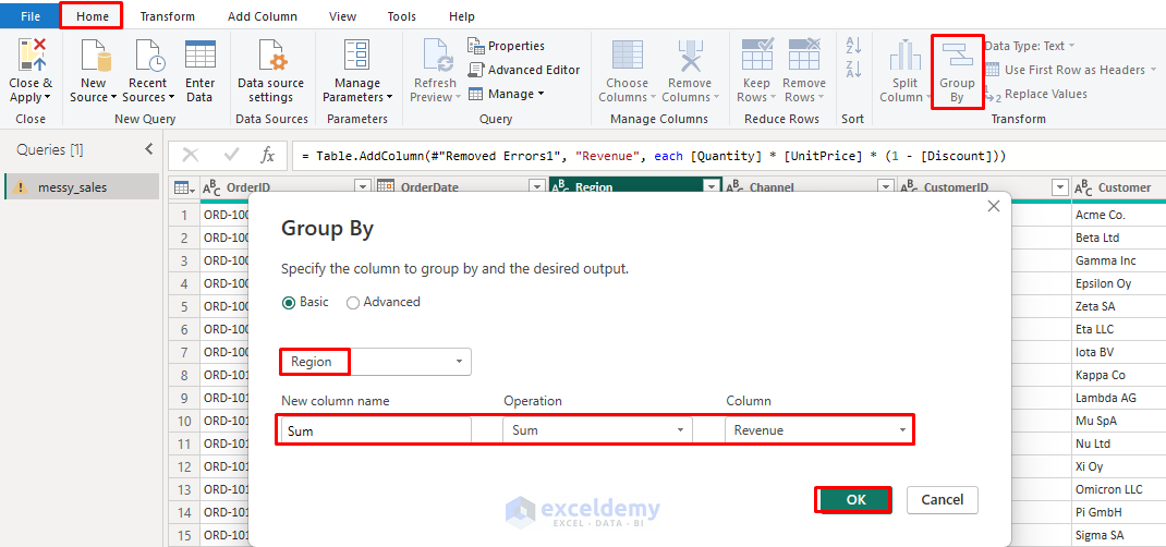 Turn Messy Data Into Insights: Data Cleaning in Power BI Step-by-Step - ExcelDemy