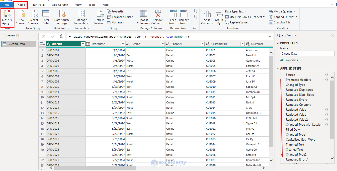 Turn Messy Data Into Insights: Data Cleaning in Power BI Step-by-Step - ExcelDemy