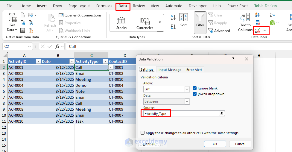 How to Build a Simple CRM in Excel That Actually Works - ExcelDemy