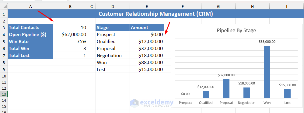 How to Build a Simple CRM in Excel That Actually Works - ExcelDemy