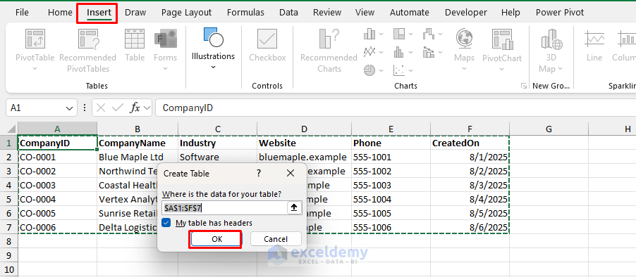 How to Build a Simple CRM in Excel That Actually Works - ExcelDemy