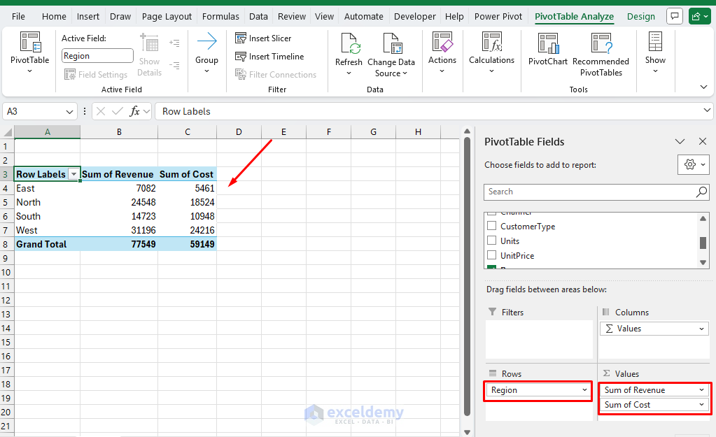 3 Ways to Use Excel Pivot Tables to Better Understand Your Data - ExcelDemy